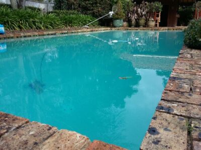Domestic swimming pool - LUXAPOOL Epoxy pool paint in Regency White colour
