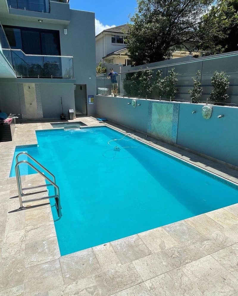 LUXAPOOL® Epoxy in Pacific Blue colour by CleanTech Pools